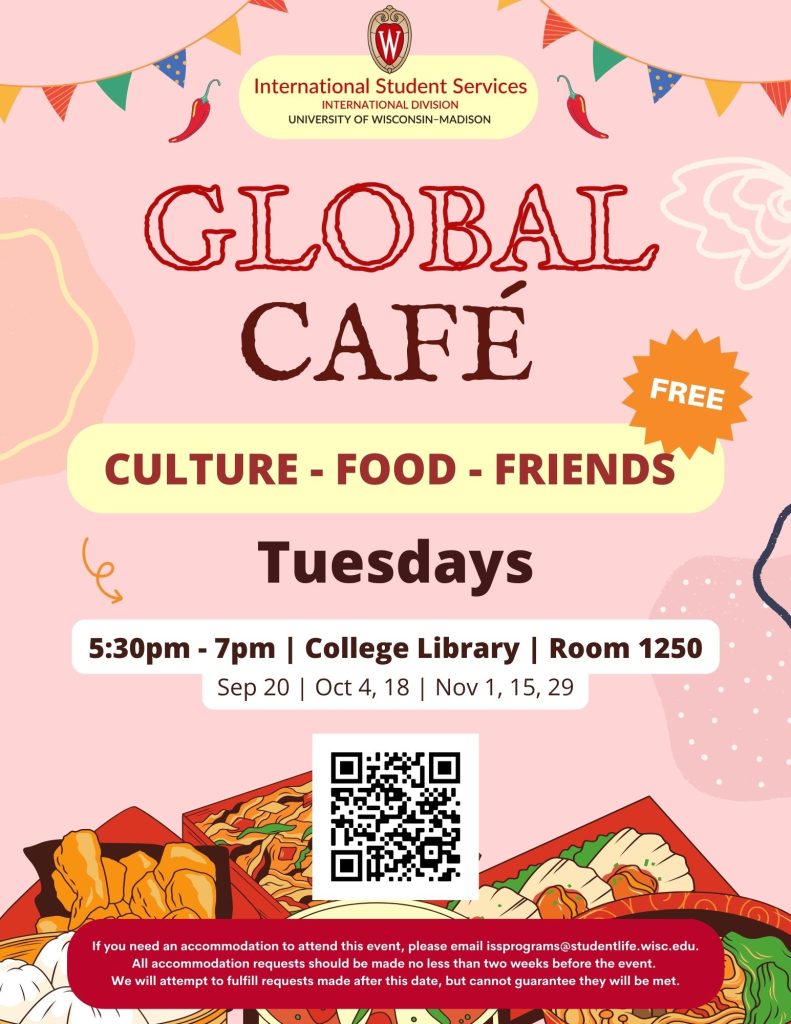 Global Café – International Student Services – UW–Madison