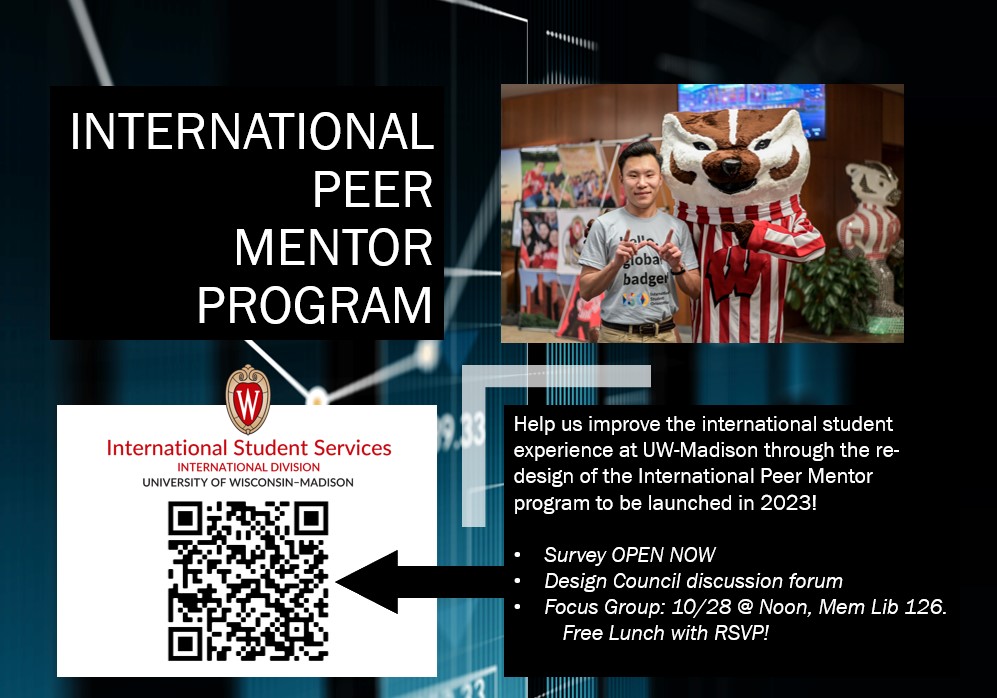 International Peer Mentor Program (Coming Soon!) – International Student Services – UW–Madison