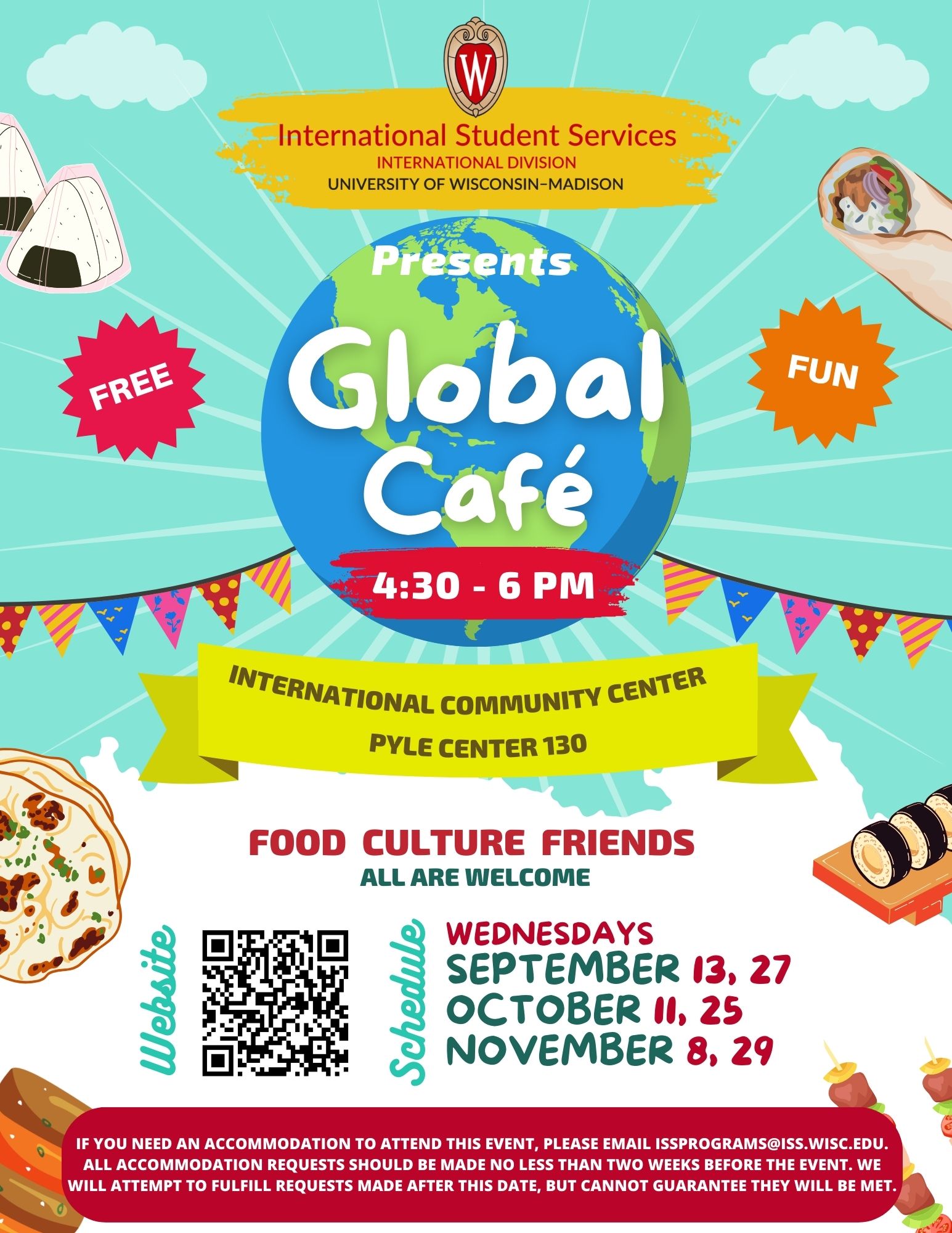 Global Café – International Student Services – UW–Madison